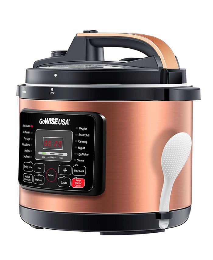 GoWISE USA 10-Qt 12-in-1 Electric Pressure Cooker - Macy's