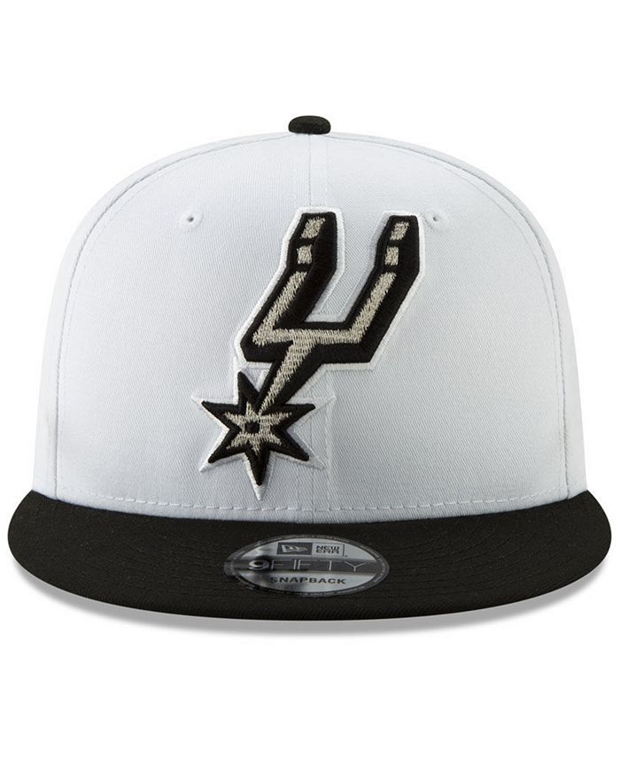 New Era San Antonio Spurs White Xlt 9fifty Cap Macy S