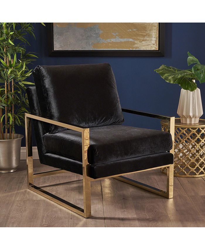 Noble House Electa Club Chair, Quick Ship - Macy's