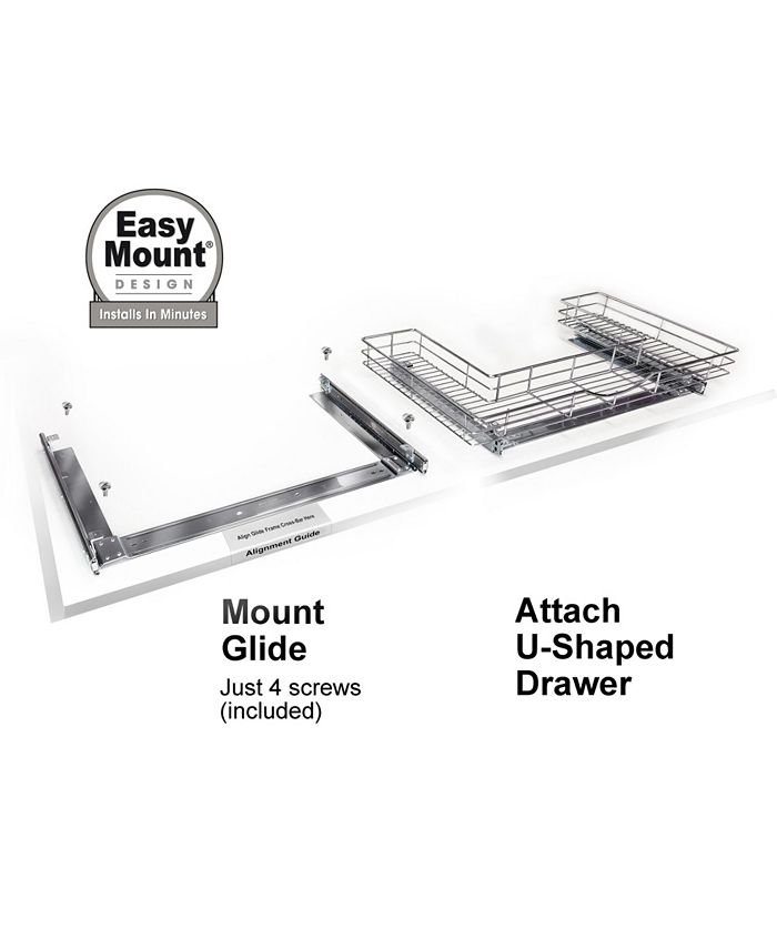 Lynk Professional U-Shape Slide Out Under Sink Drawer - Macy's