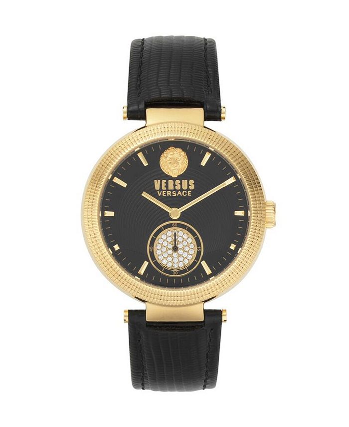 Versus by Versace Versus Women's Black Strap Watch 20mm - Macy's