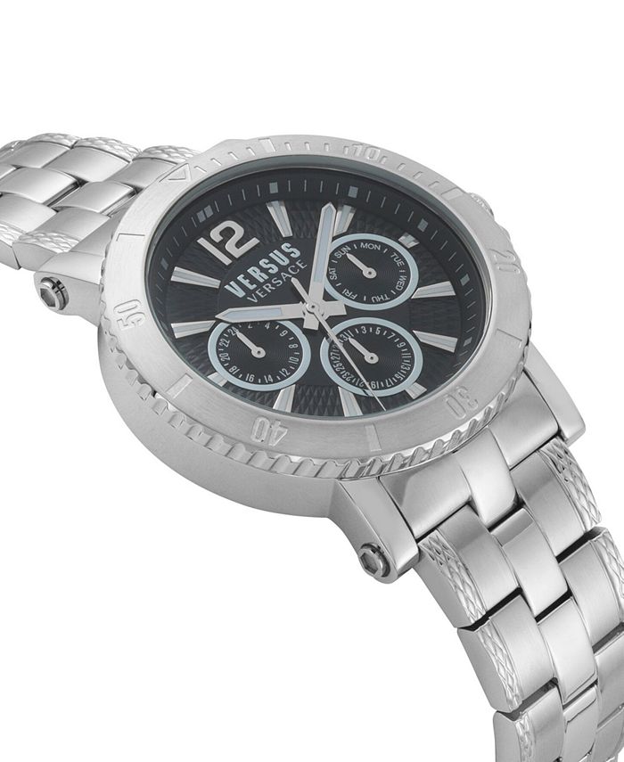 Versus by Versace Versus Men's Silver Bracelet Watch 22mm - Macy's