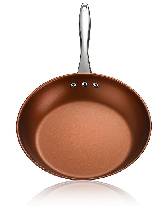 Ozeri 12" Stainless Steel Earth Pan PTFE-Free Restaurant Edition ...