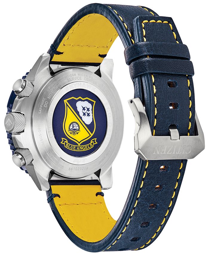 Citizen Eco-Drive Men's Analog-Digital Chronograph Promaster Blue ...