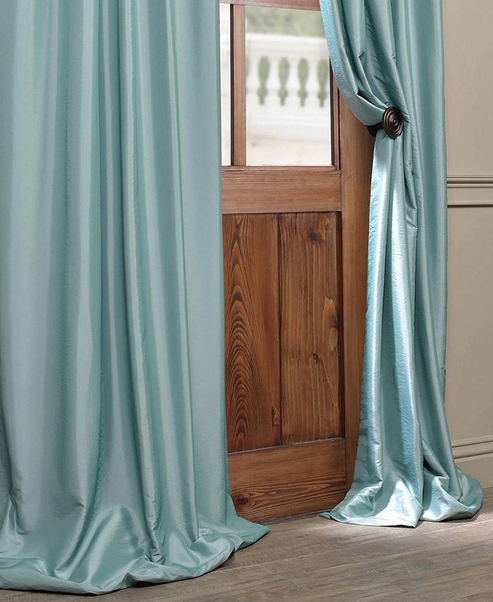 Exclusive Fabrics & Furnishings Grommet Blackout Taffeta 50" x 120 ...