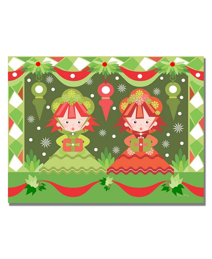Trademark Global Grace Riley 'Baby's First Christmas II' Canvas Art ...