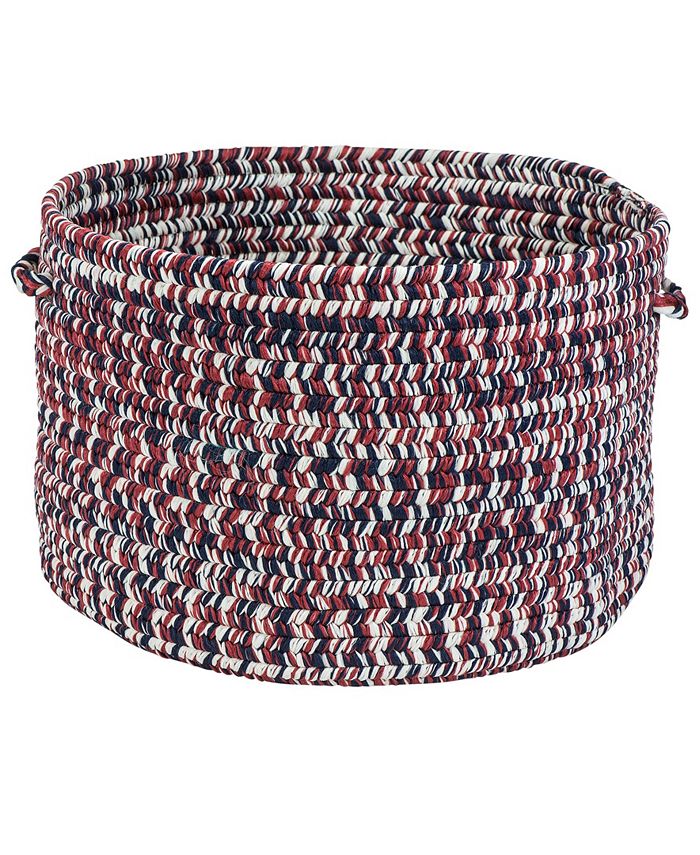 Colonial Mills Corsica Braided Storage Basket - Macy's