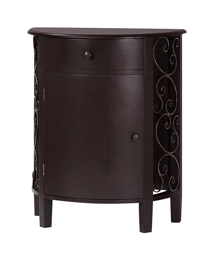 Gallerie Décor Sutton One Door One Drawer Cabinet, Quick Ship - Macy's
