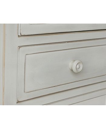 Gallerie Décor Antiqued Carved Chest - Macy's
