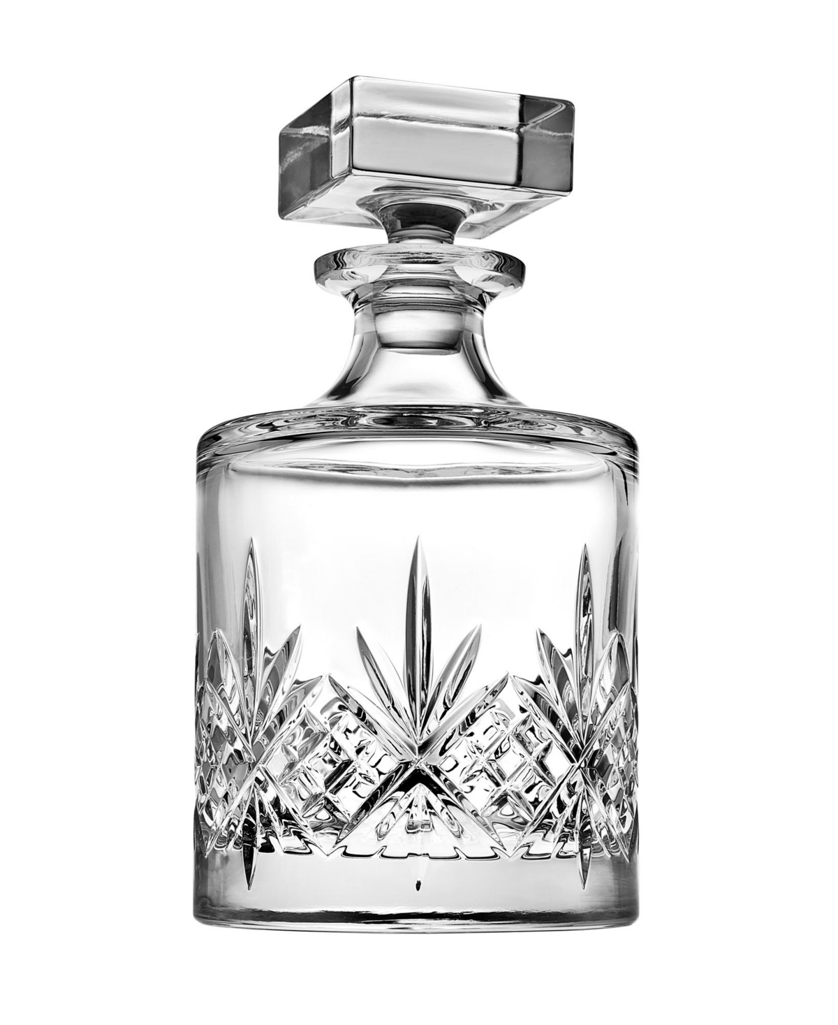 Godinger Dublin Round Whiskey Decanter - Clear