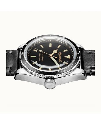 Ingersoll Scovill Automatic with Stainless Steel Case, Black Dial and ...