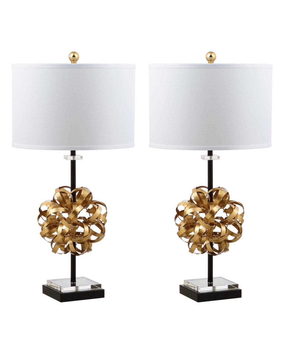 Click here for Safavieh Lionel Set of 2 Table Lamp - Black prices