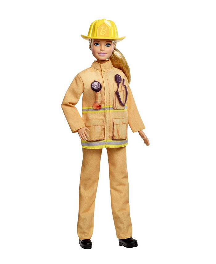 Barbie Firefighter Doll - Macy's
