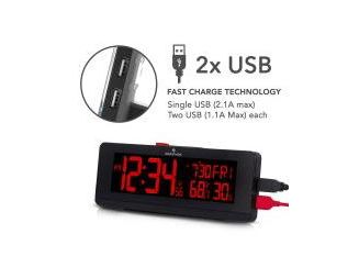 Marathon USB Clock Charger with 2 Charging Ports - Macy's