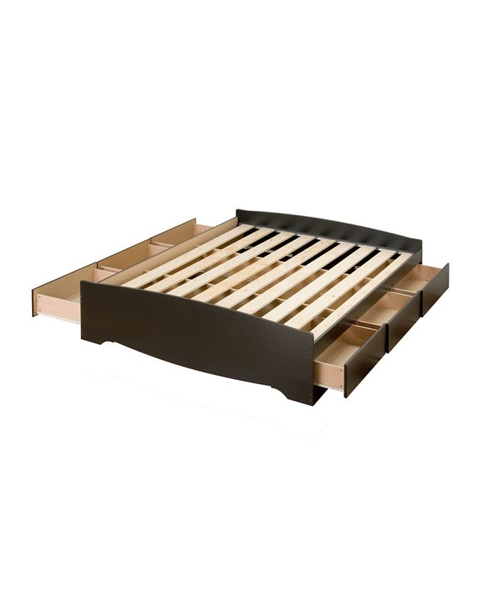 Prepac Queen Mate's Platform Storage Bed with 6 Drawers - Macy's