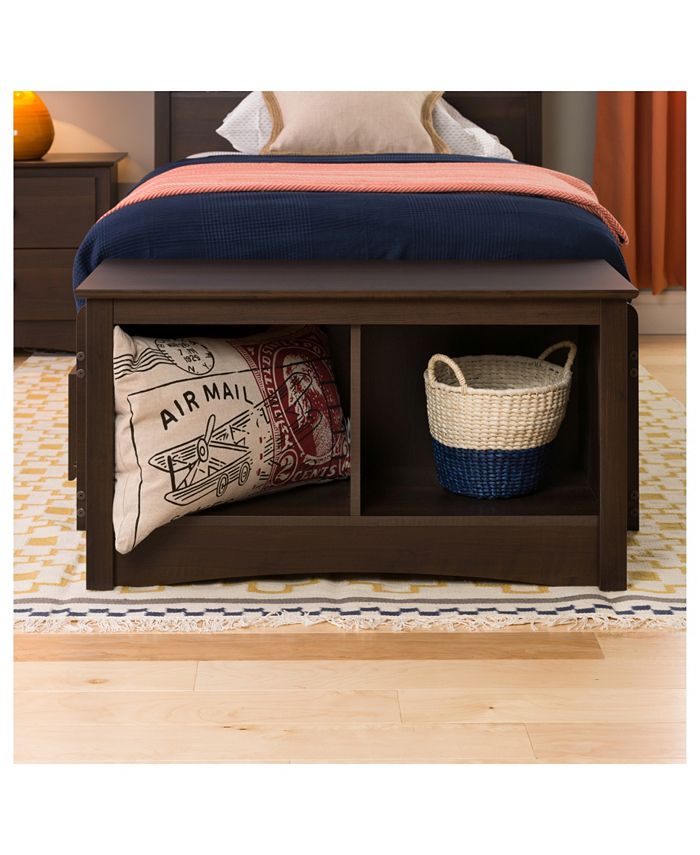 Prepac Twin Cubbie Bench - Macy's