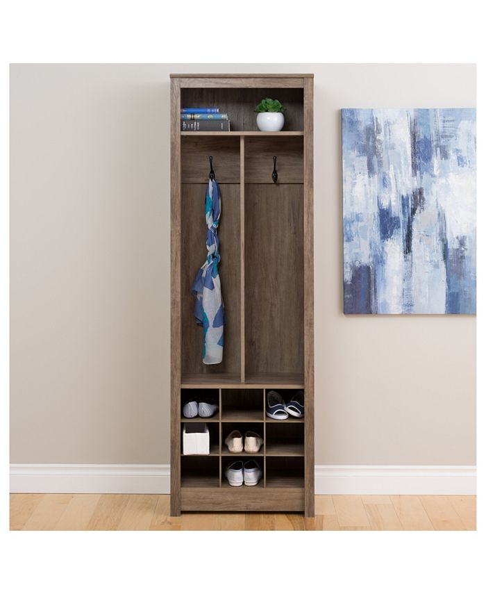 Prepac Space-Saving Entryway Organizer with Shoe Storage - Macy's