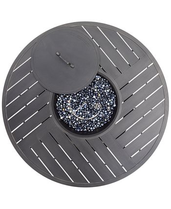 Agio CLOSEOUT! Marlough II Round Fire Pit, Created for Macy's - Macy's