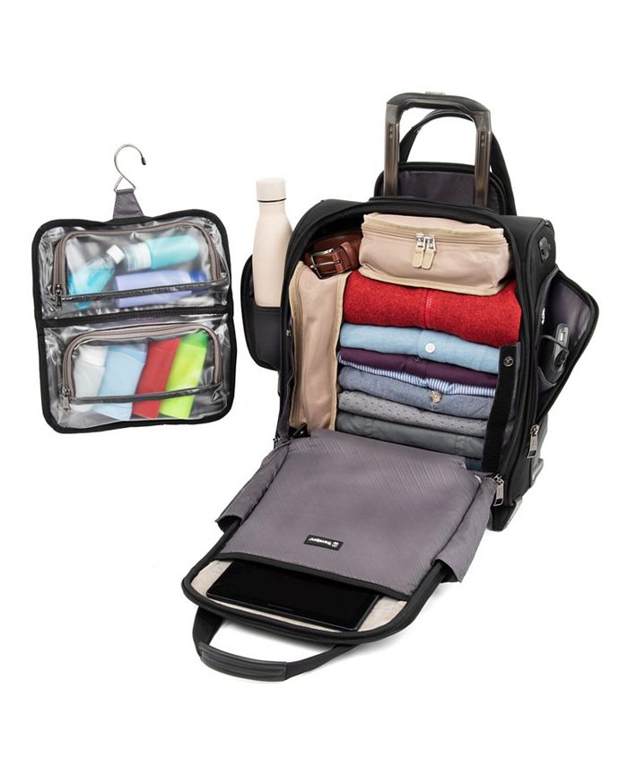 Travelpro Crew VersaPack® 16" 2-Wheel Under-Seater Softside Carry-on ...