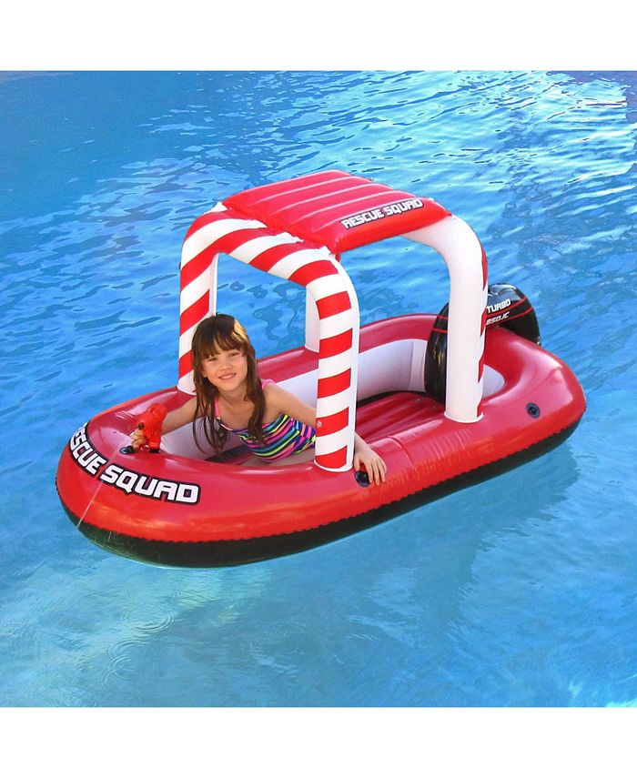 Blue Wave Sports Rescue Squad Inflatable Boat with Squirter - Macy's
