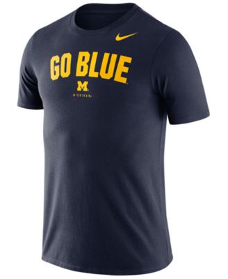 Nike Men's Michigan Wolverines Dri-FIT Local Verbiage T-Shirt - Macy's