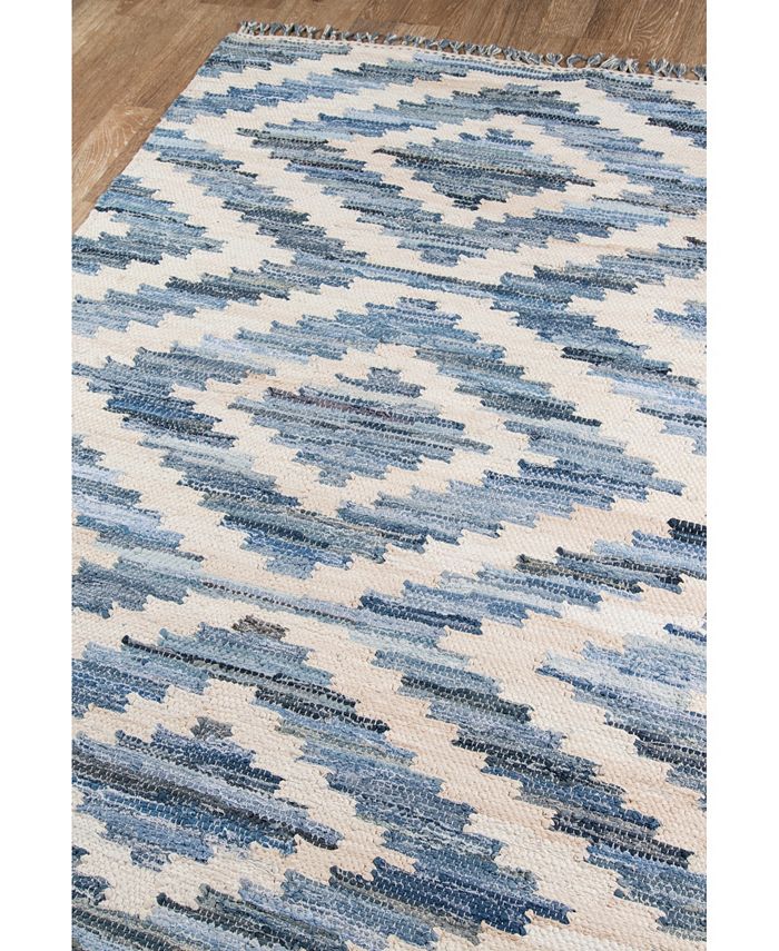 Novogratz Collection Novogratz California Cal-2 Blue 2' x 3' Area Rug ...