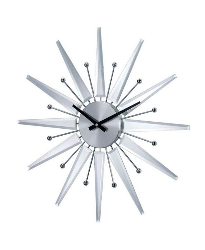 Stilnovo George Nelson Mirrored Starburst Clock - Macy's