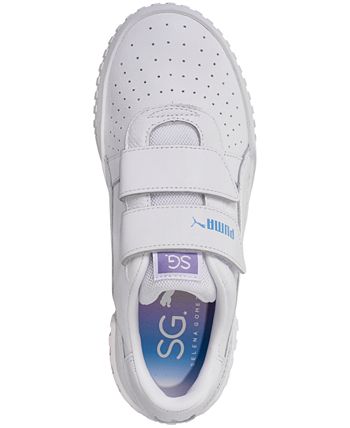 Puma Women's Cali Velcro Casual Sneakers from Finish Line - Macy's