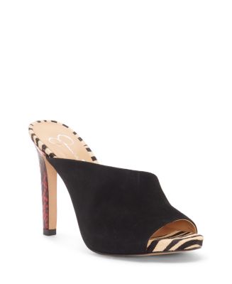 Jessica Simpson Ryanne High Heel Mules - Macy's