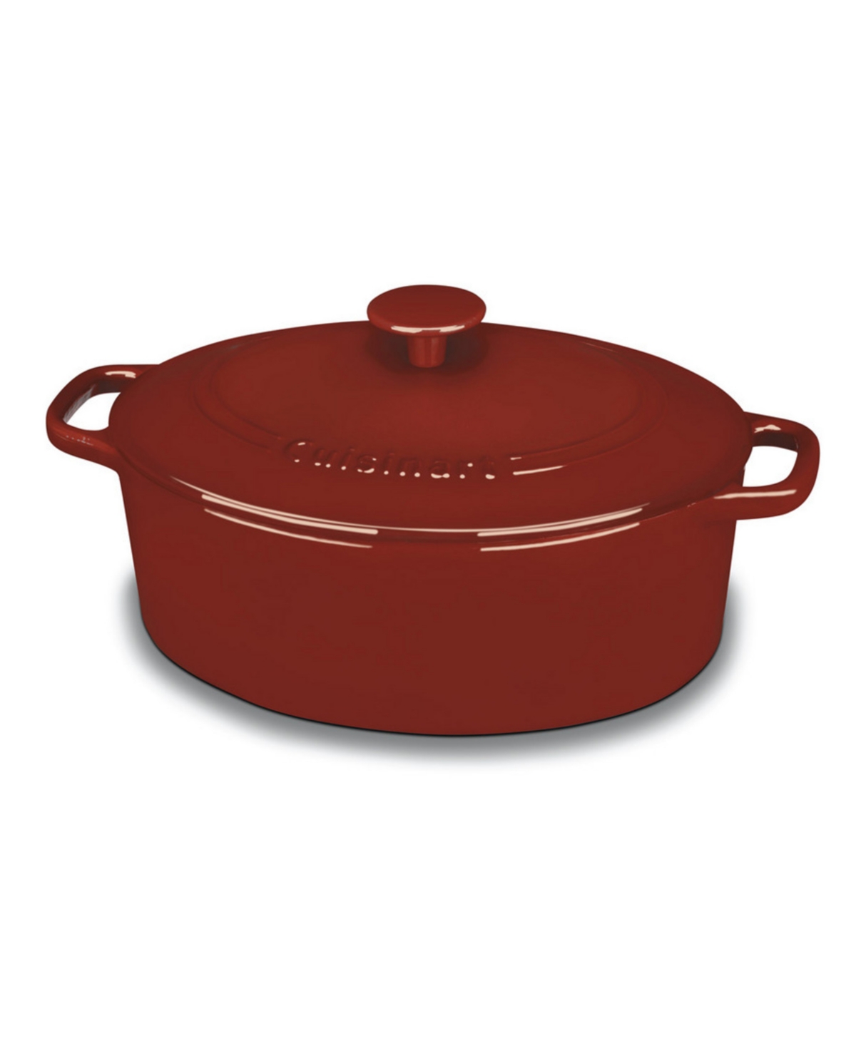 Click here for Chefs Classic Enameled Cast Iron 5.5-Qt. Oval Cove... prices
