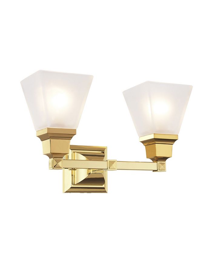 Livex Mission 2-Light Bath Vanity Fixture - Macy's