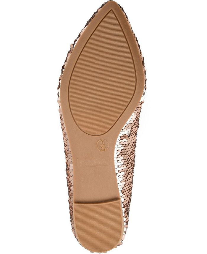 Journee Collection Women's Cree Flats - Macy's