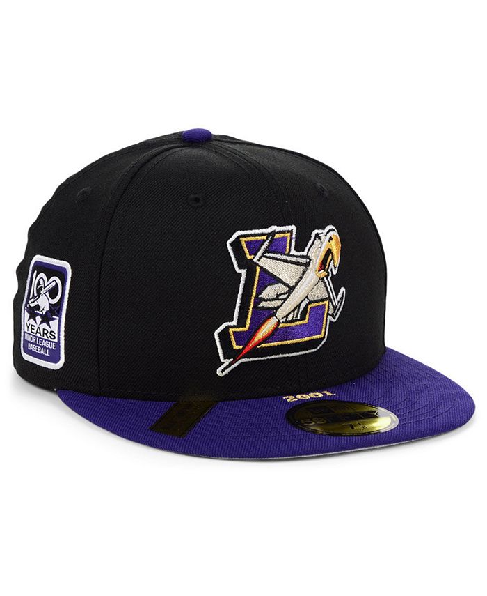 New Era Lancaster JetHawks MiLB 100TH Anniversary Patch 59FIFTY-FITTED ...