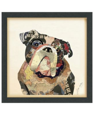 Empire Art Direct 'English Bulldog' Dimensional Collage Wall Art - 17 ...