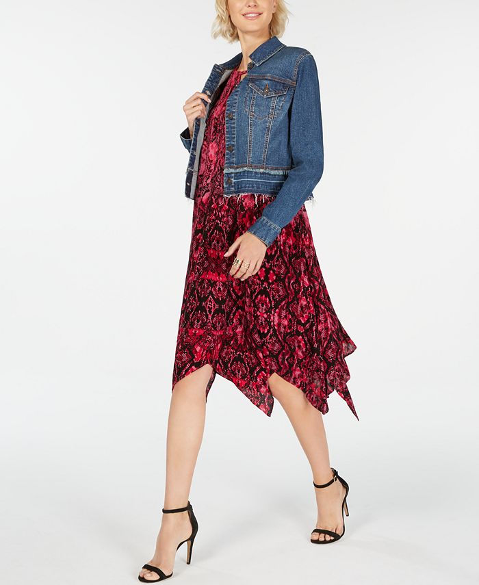 INC International Concepts INC Python-Print Dress, Created for Macy's ...