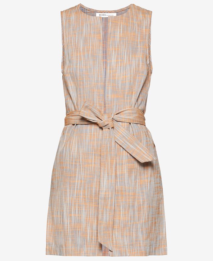 BCBGeneration Printed Boyfriend Vest - Macy's