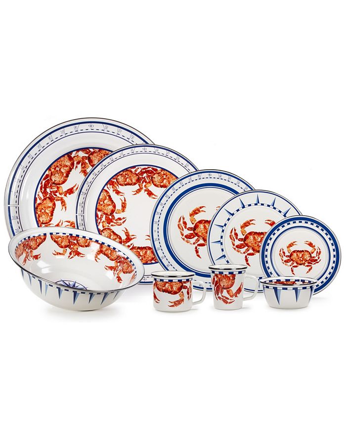 Golden Rabbit Crab House Enamelware Collection - Macy's