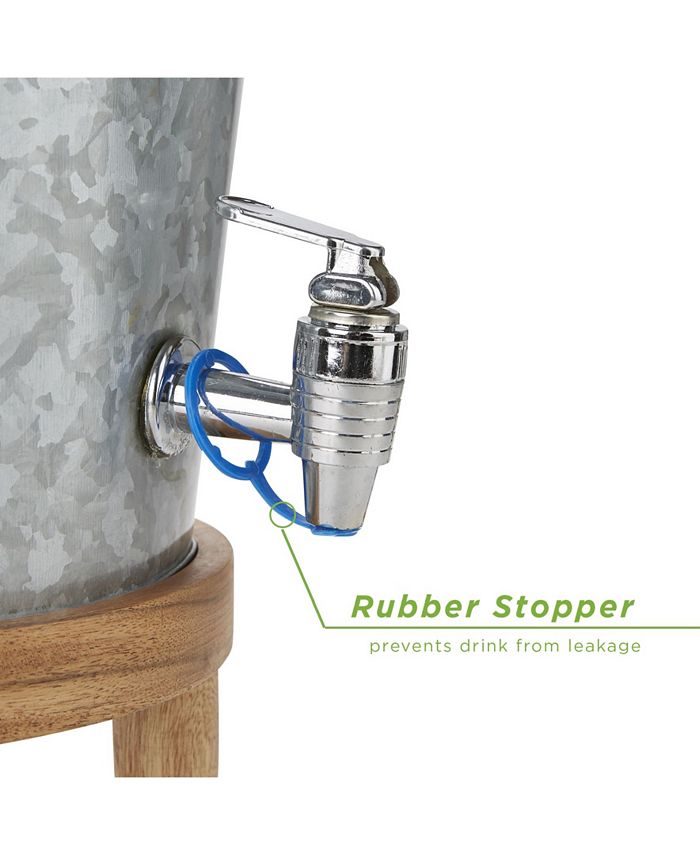 Mind Reader Double Wall Galvanized Beverage Dispenser - Macy's