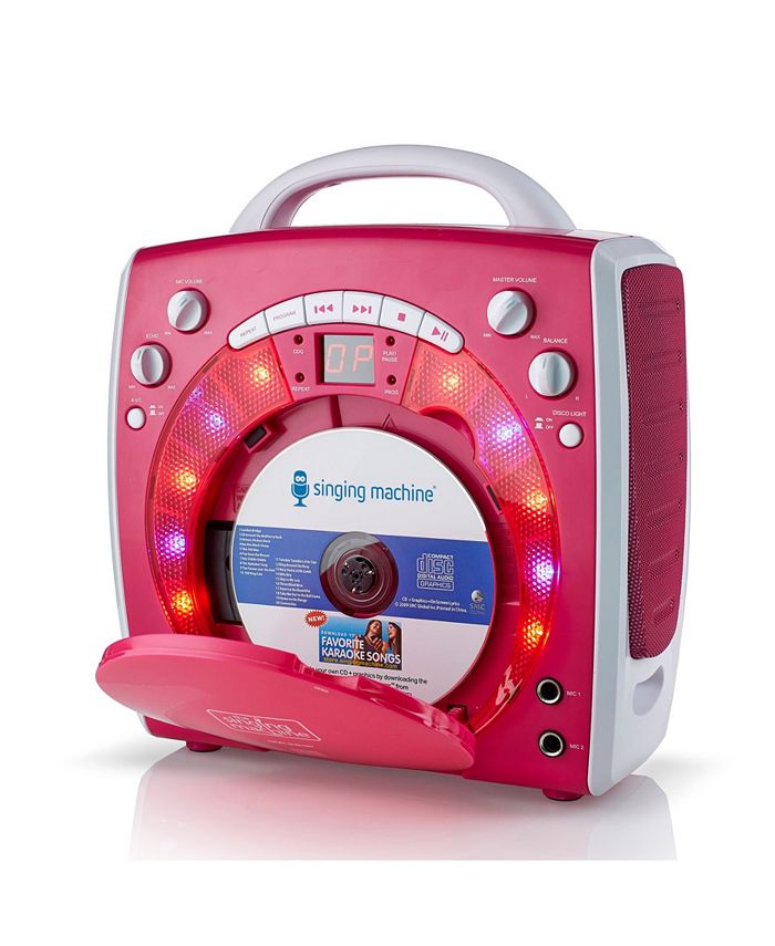 The Singing Machine Portable CD +G Karaoke Machine - Macy's