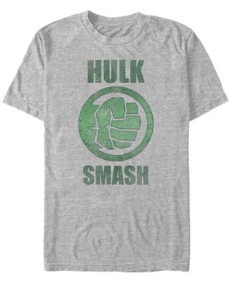 Marvel Men's Comic Collection Classic The Hulk Smash Short Sleeve T ...