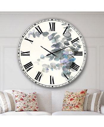 Designart Traditional Oversized Metal Wall Clock - 36 x 36 - Macy's