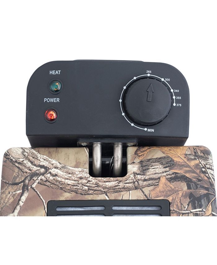 Magic Chef 3-Liter Deep Fryer with Authentic Real Tree Extra Camouflage ...