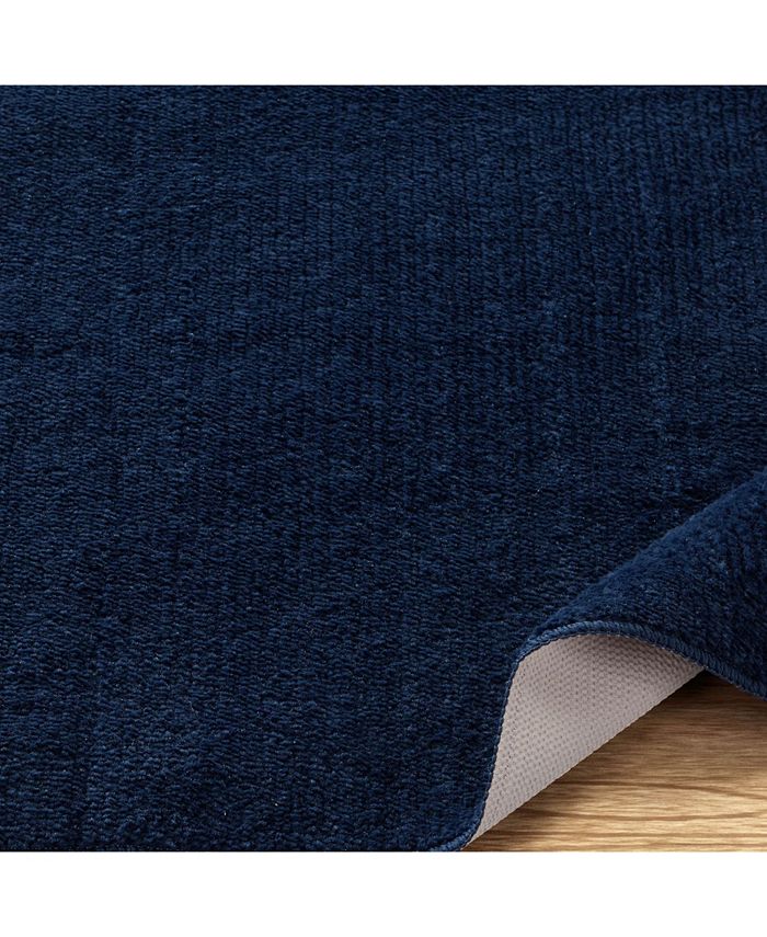 Ottomanson Softy Collection Solid Non-Slip Kitchen/Bath Rug, 26" x 96 ...