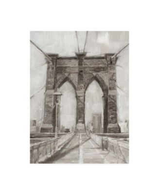 Ethan Harper Bridge Crossing I Canvas Art - 19.5" x 26" - Macy's
