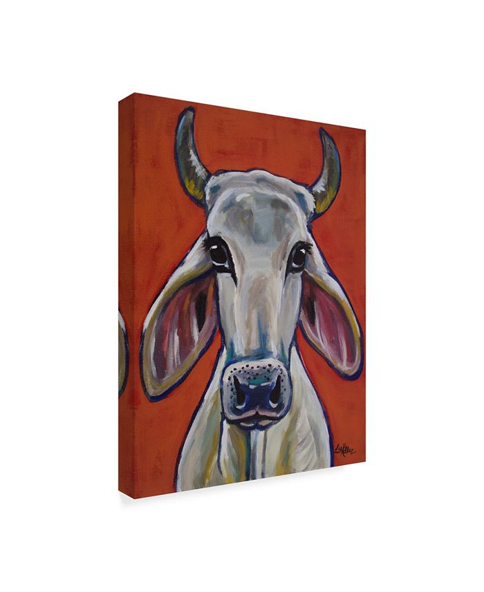 Trademark Global Hippie Hound Studios Cow Pablo Canvas Art - 37" x 49 ...