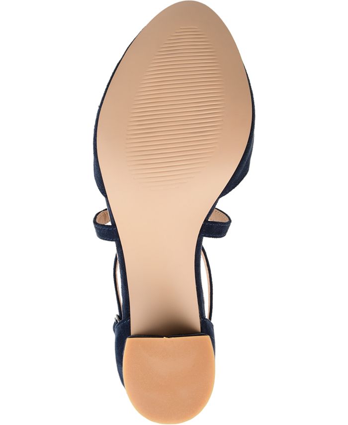 Journee Collection Women's Foster Crisscross Heels - Macy's