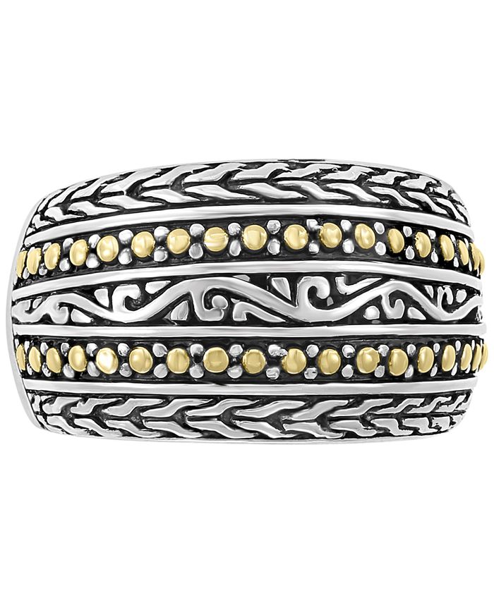 EFFY Collection EFFY® Filigree Domed Statement Ring in Sterling Silver ...
