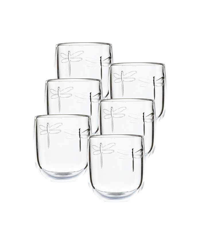 La Rochère La Rochere Dragonfly 10-ounce Tumbler, Set of 6. - Macy's