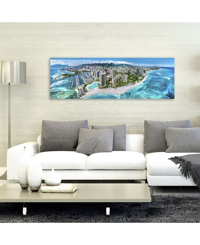 Colossal Images Wiakiki Wonderland Canvas Art, 18 x 58 - Macy's