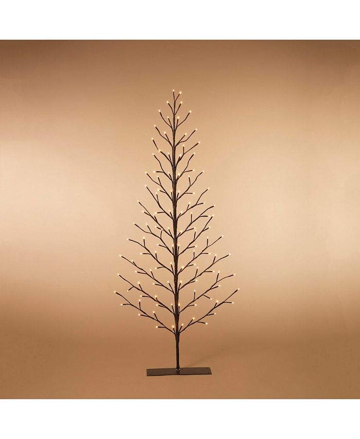 Gerson & Gerson Everlasting Glow 5-Foot High Electric 2-D Tree with ...